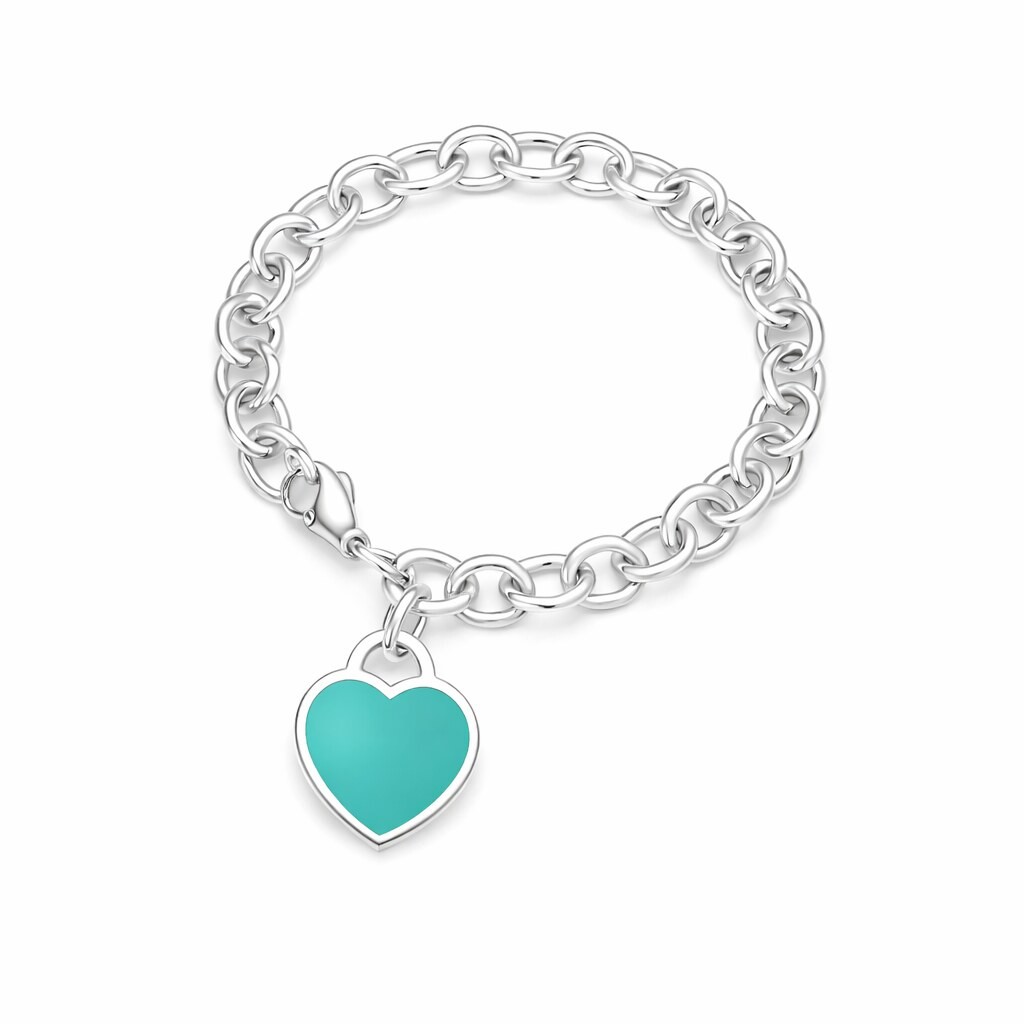 Tiffany Blue Heart Bracelet